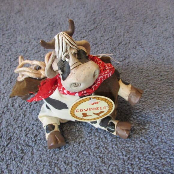 Russ | Accents | Russ Cowpokes Vintage Bull With Tag Shelf Sitter 5 ...